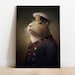 Capybara Sailor Vintage Poster, Art Poster Print, Home Decor, Victorian ...