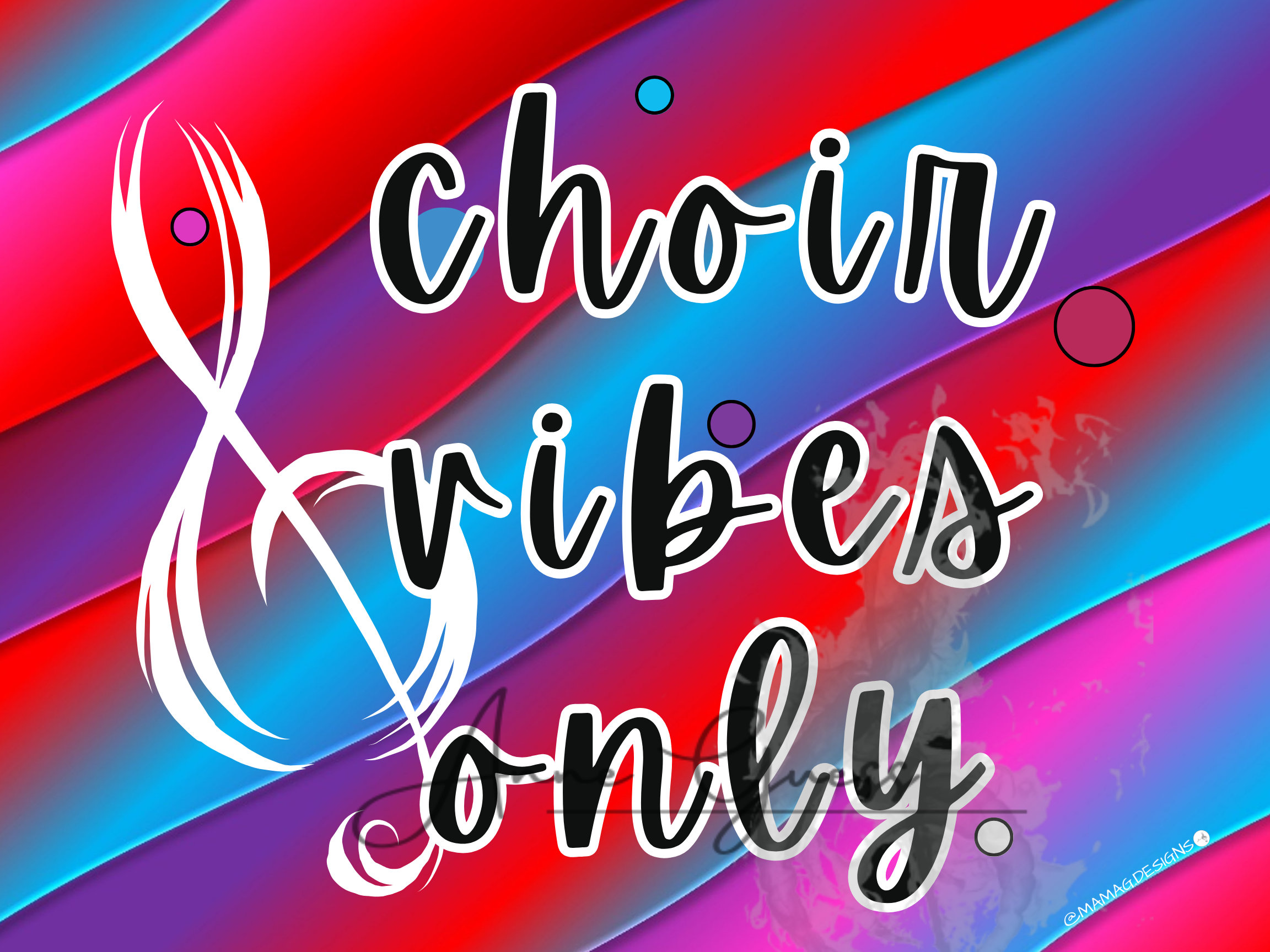 Choir Vibes Only Classroom Poster Digital Download - Etsy