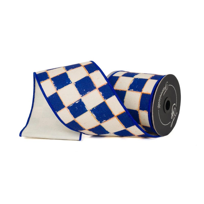 Checkered Ribbon - Etsy