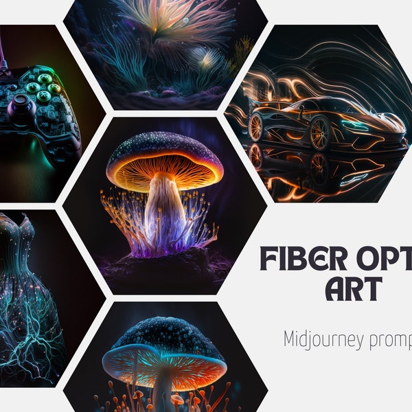 Fiber Optic Art - Etsy