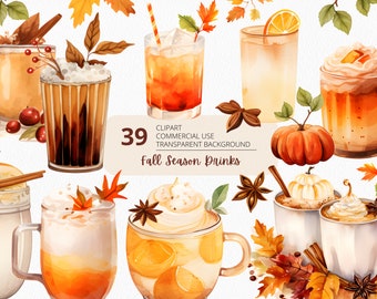 Watercolor Apple Desserts Clipart, 13 PNG Files,commercial Use,digital ...