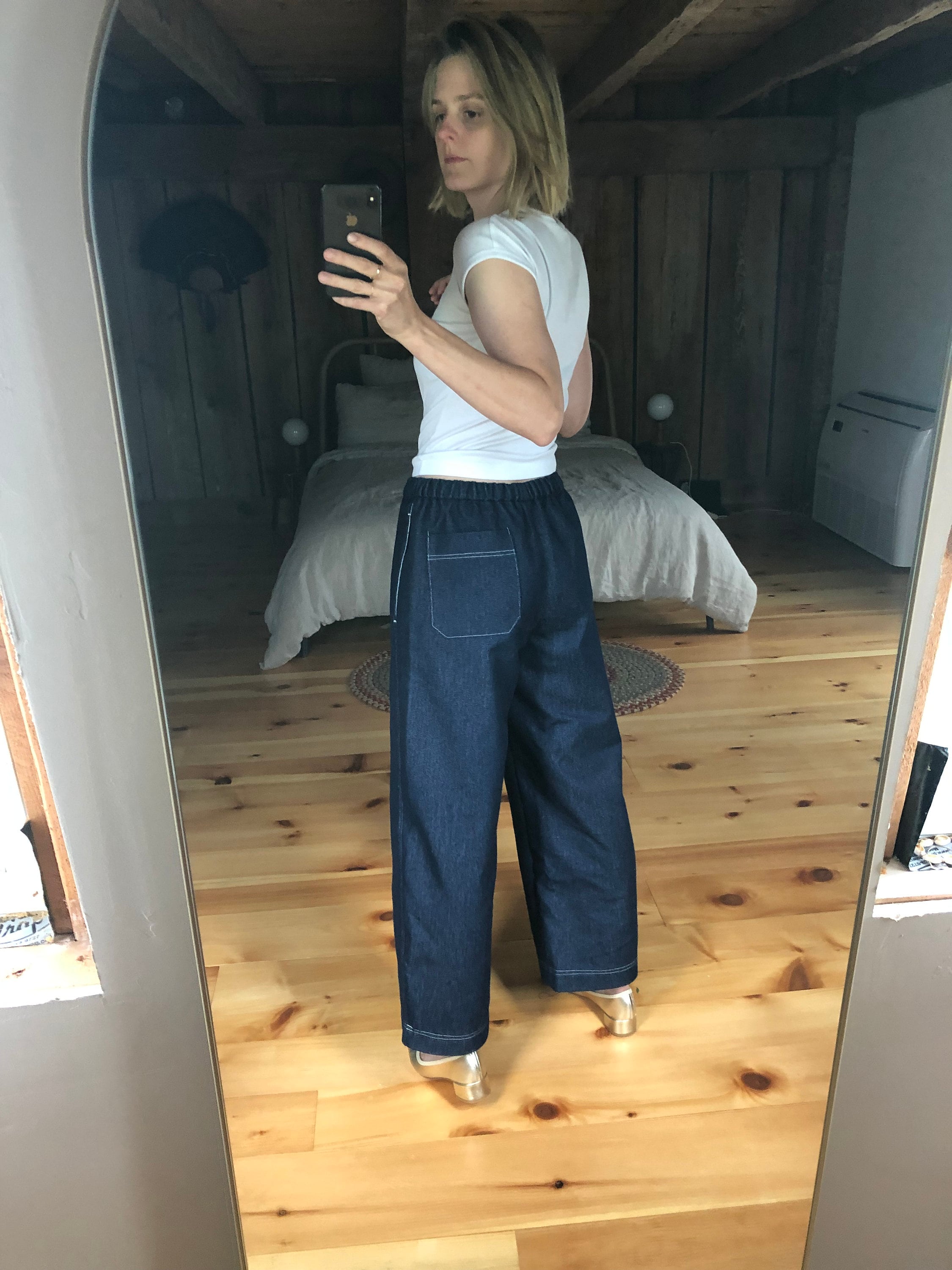 Elastic Waist Barrel Leg Pant PDF Pattern. Sizes Xs-xxl. Easy to Sew ...