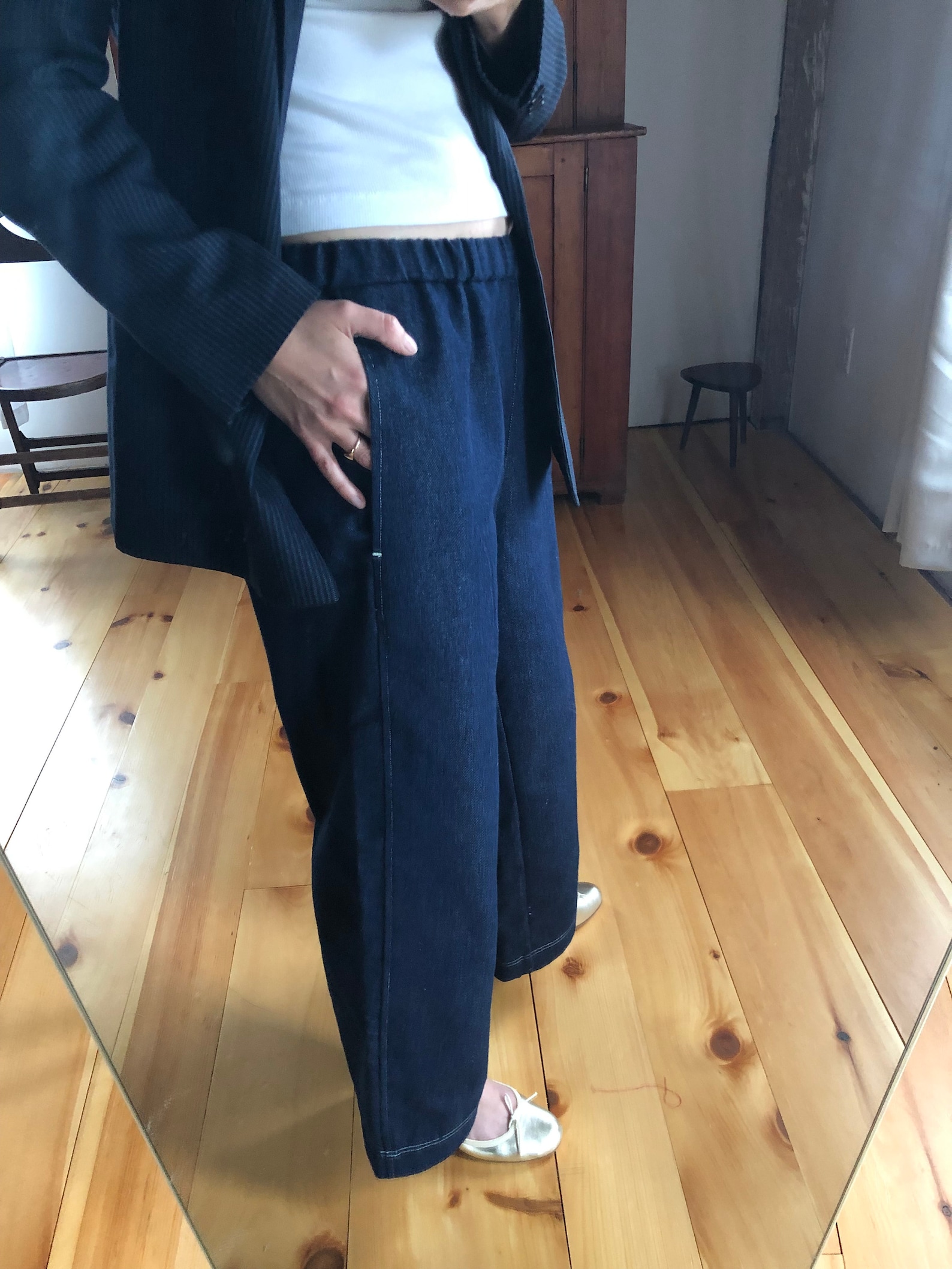 Elastic Waist Barrel Leg Pant PDF Pattern. Sizes Xs-xxl. Easy to Sew ...