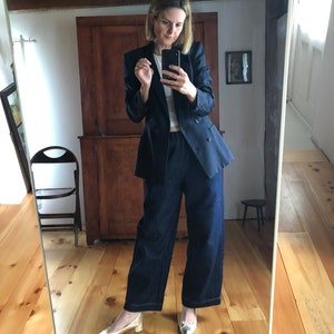 Elastic Waist Barrel Leg Pant PDF Pattern. Sizes Xs-xxl. Easy to Sew ...