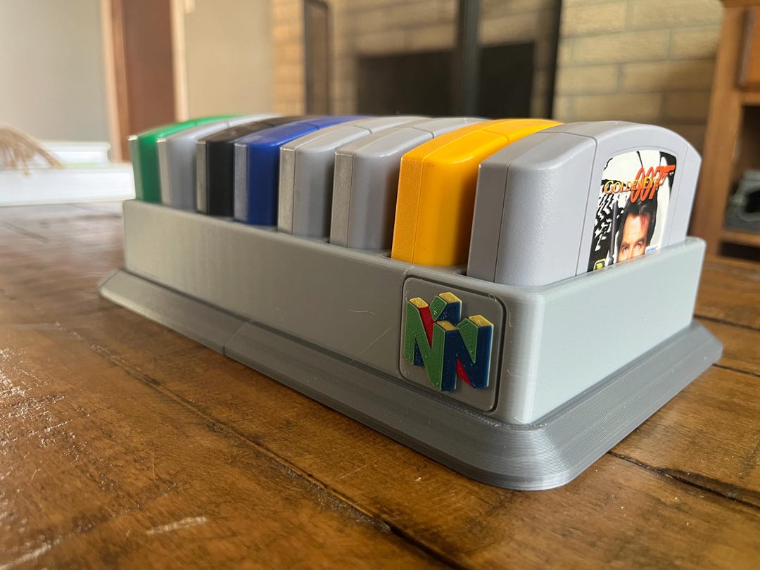 Nintendo 64 Game Cartridge Stand / Organizer - Etsy