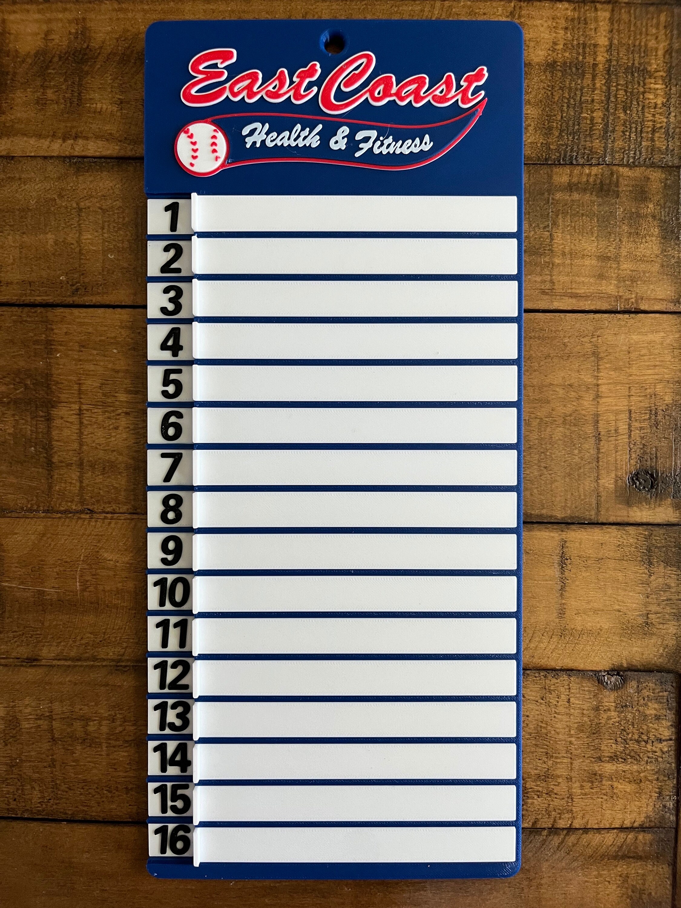 CUSTOM Baseball/softball Lineup & Position Board for Dugout - Etsy
