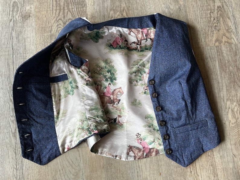 Custom Fox Hunting Vest - Etsy