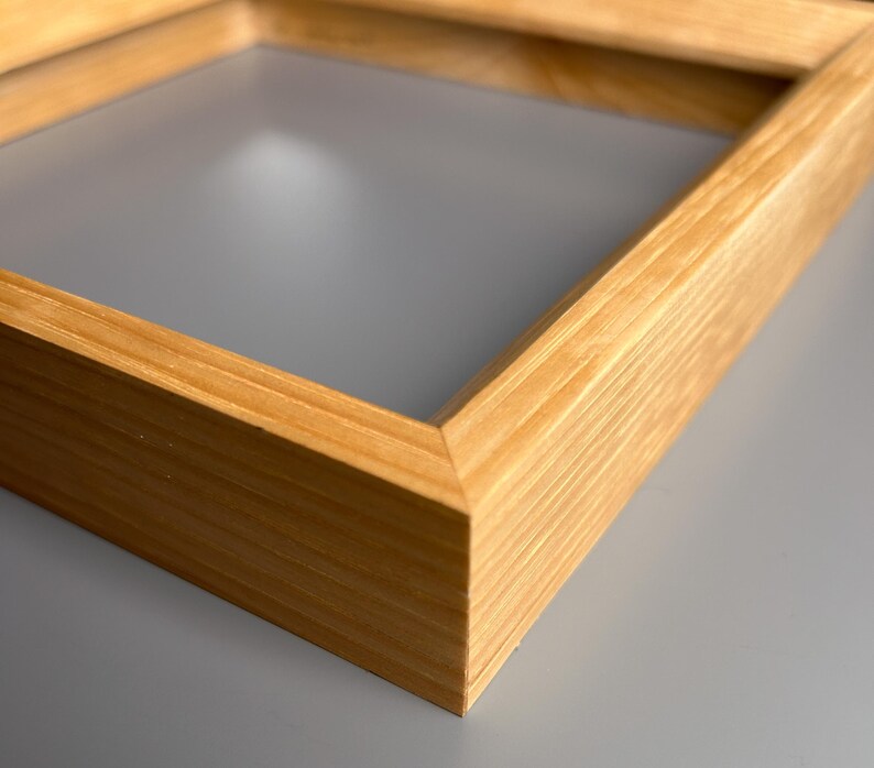 20×20 Cm (8x8 Inches) Handmade Solid White Oak Picture Frame ...