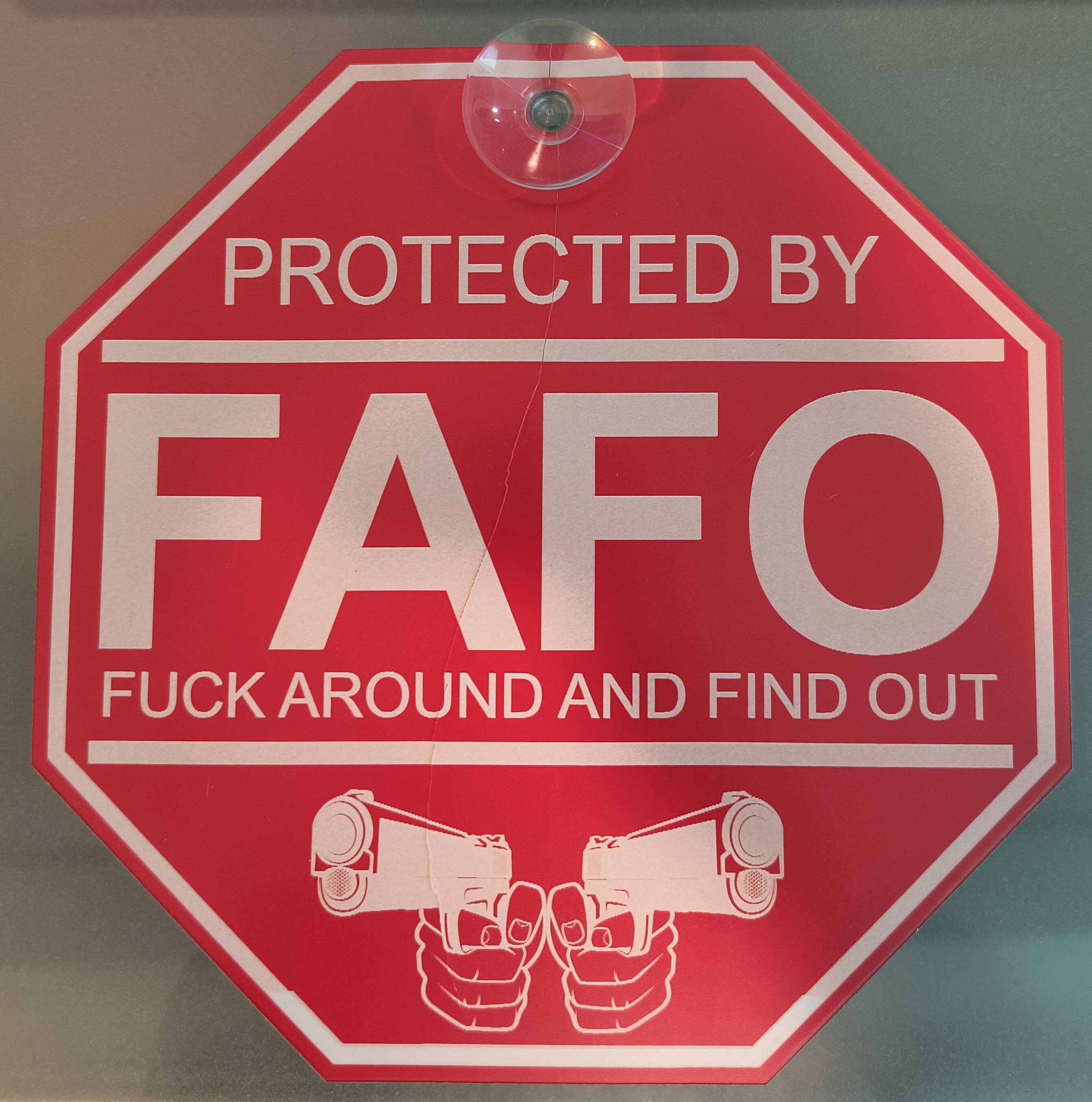 Laser Engraved FAFO Signs - Etsy