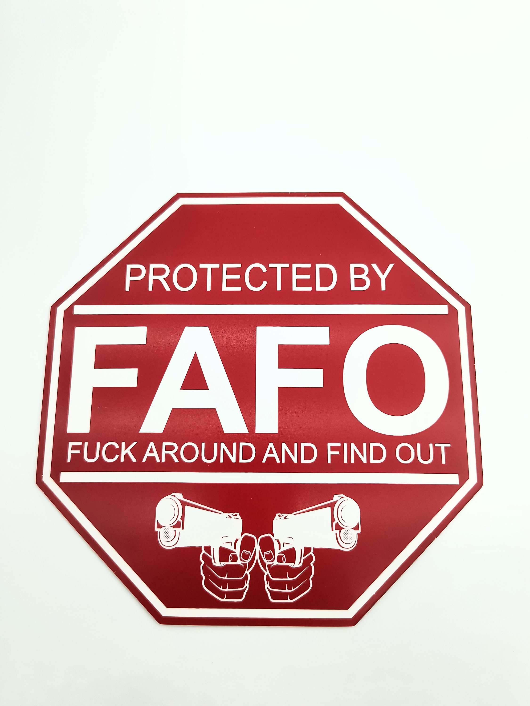 Laser Engraved FAFO Signs - Etsy