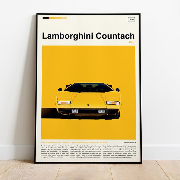 Lamborghini Decal - Etsy