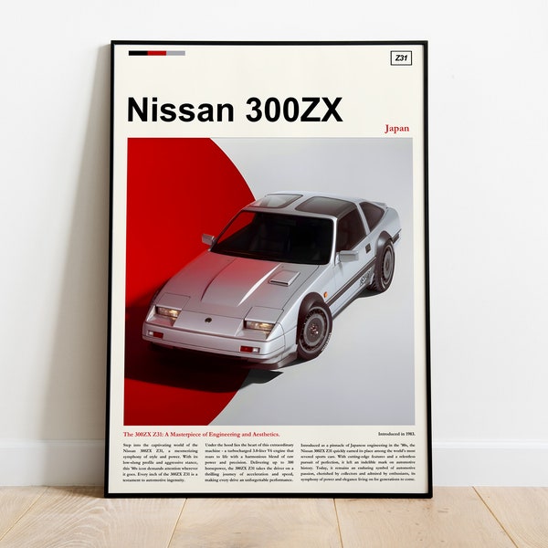 Nissan 300 Zx Poster - Etsy
