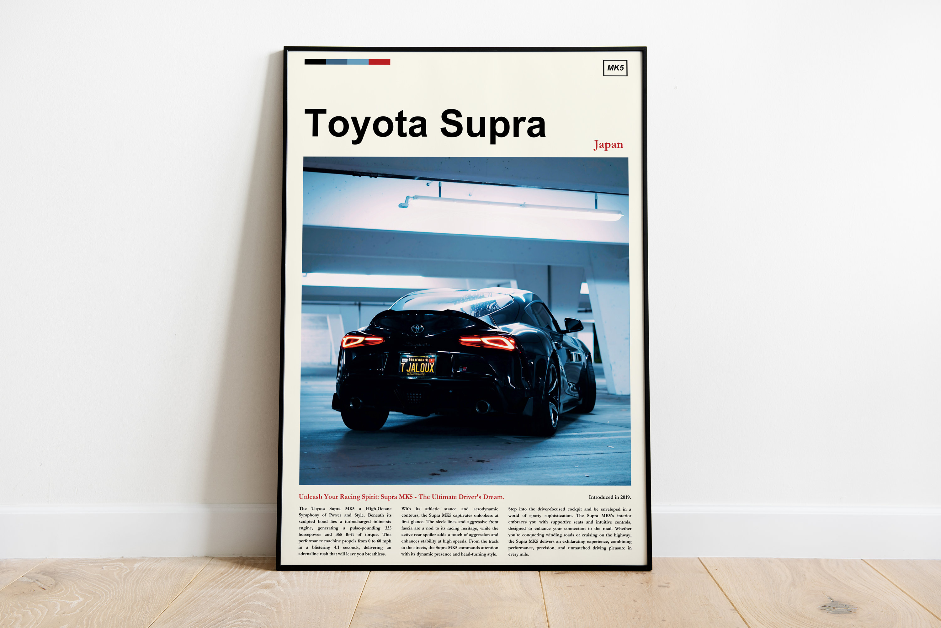 Toyota Car Advertising Posters