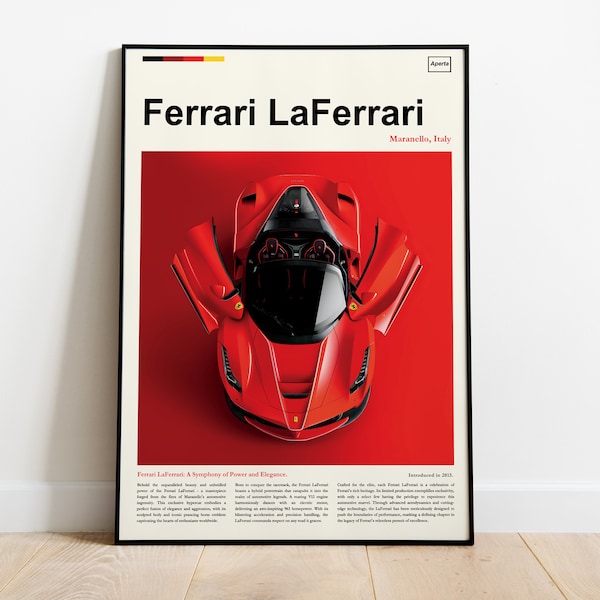 Ferrari - Etsy