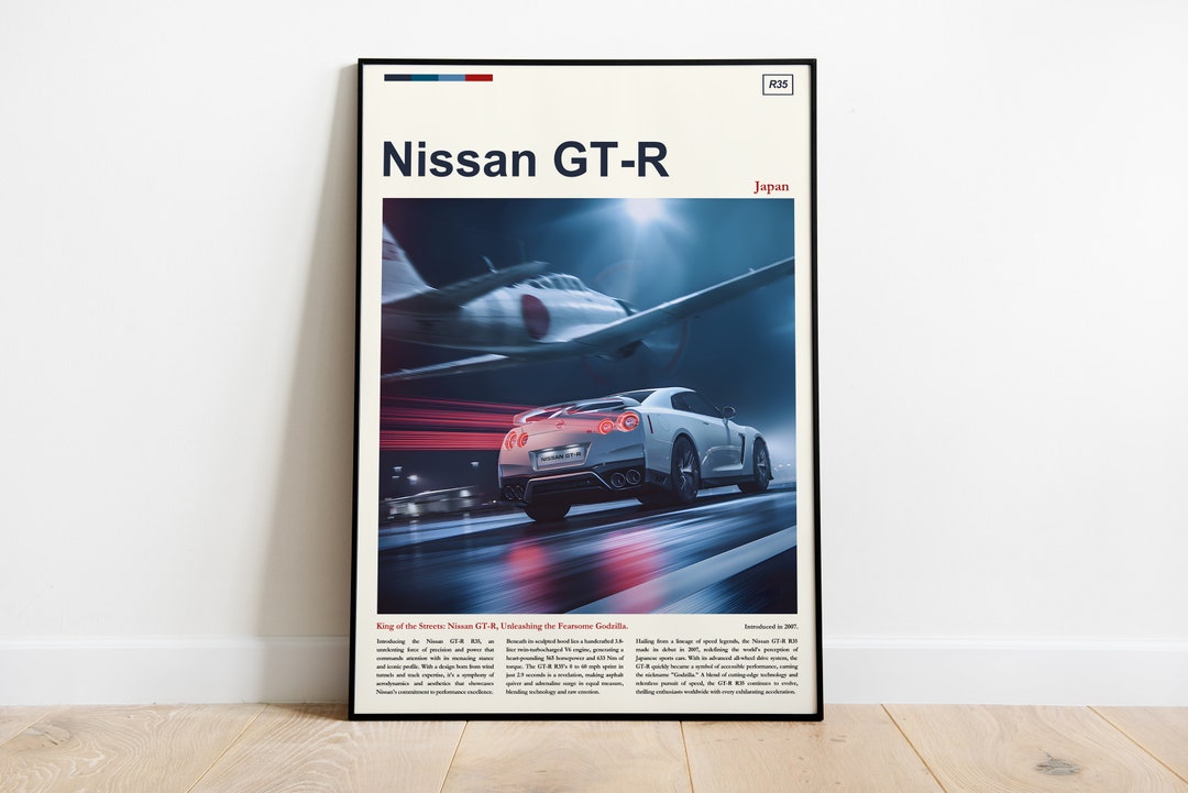 NISSAN Poster Auto-Enthusiasten-Geschenk Auto-Poster - Etsy.de
