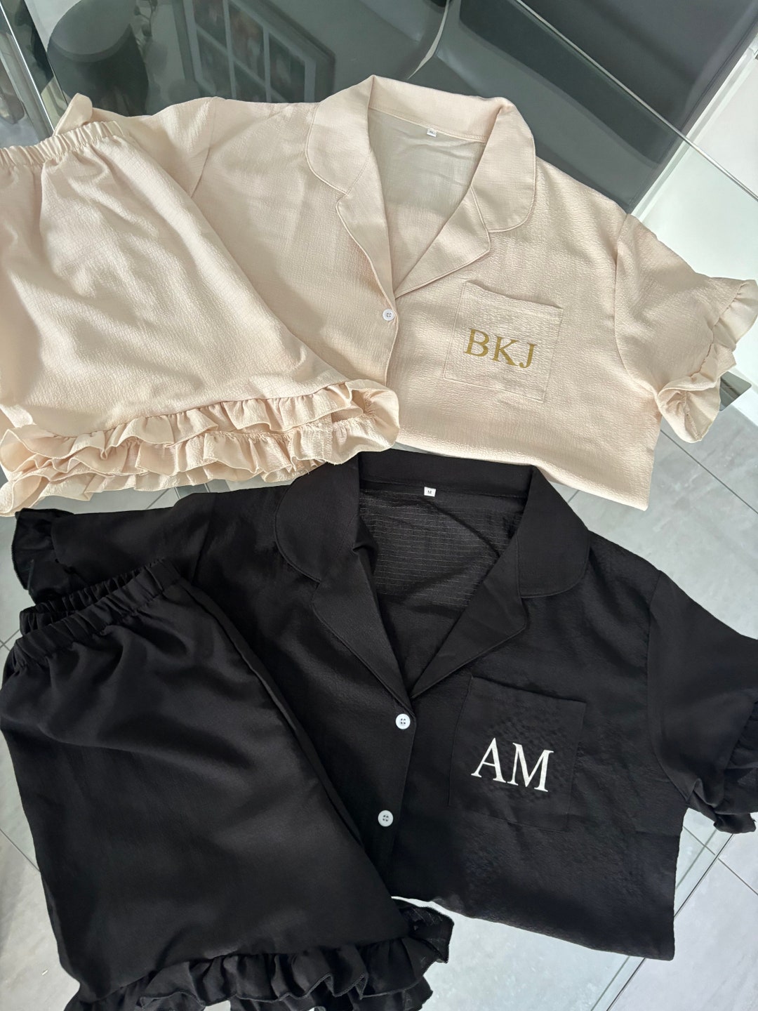 Personalised Pyjamas, Wedding Pyjamas, Bridal Shower Pyjamas, Bride ...