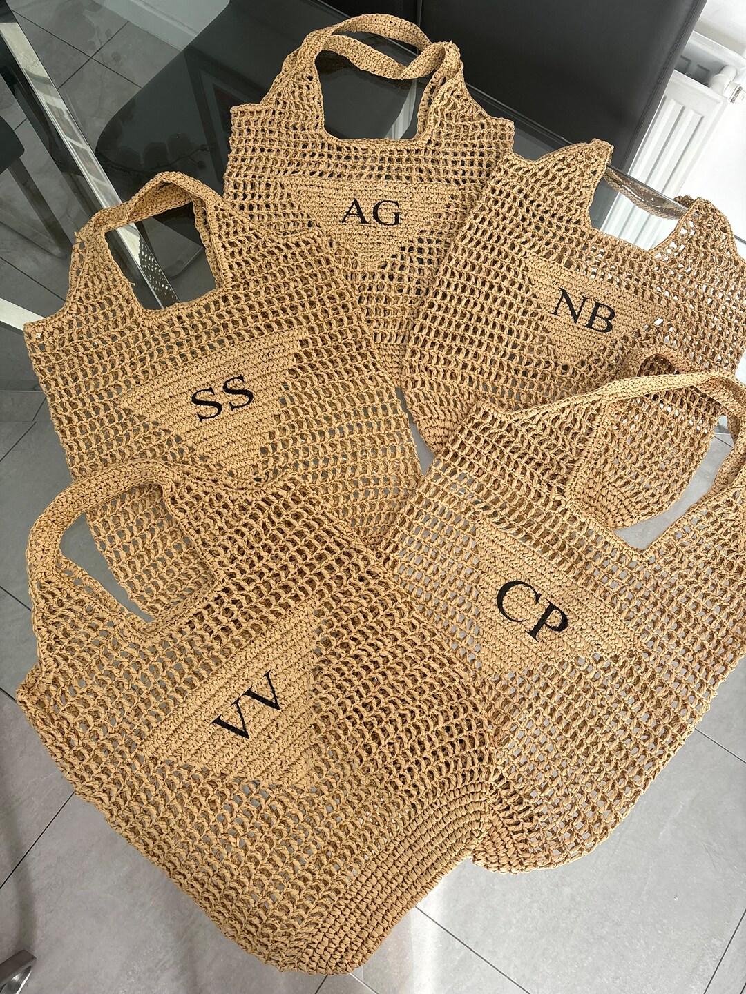 Personalised Shoulder Beach Bag, Women's Handbag, Beach Bag, Custom ...