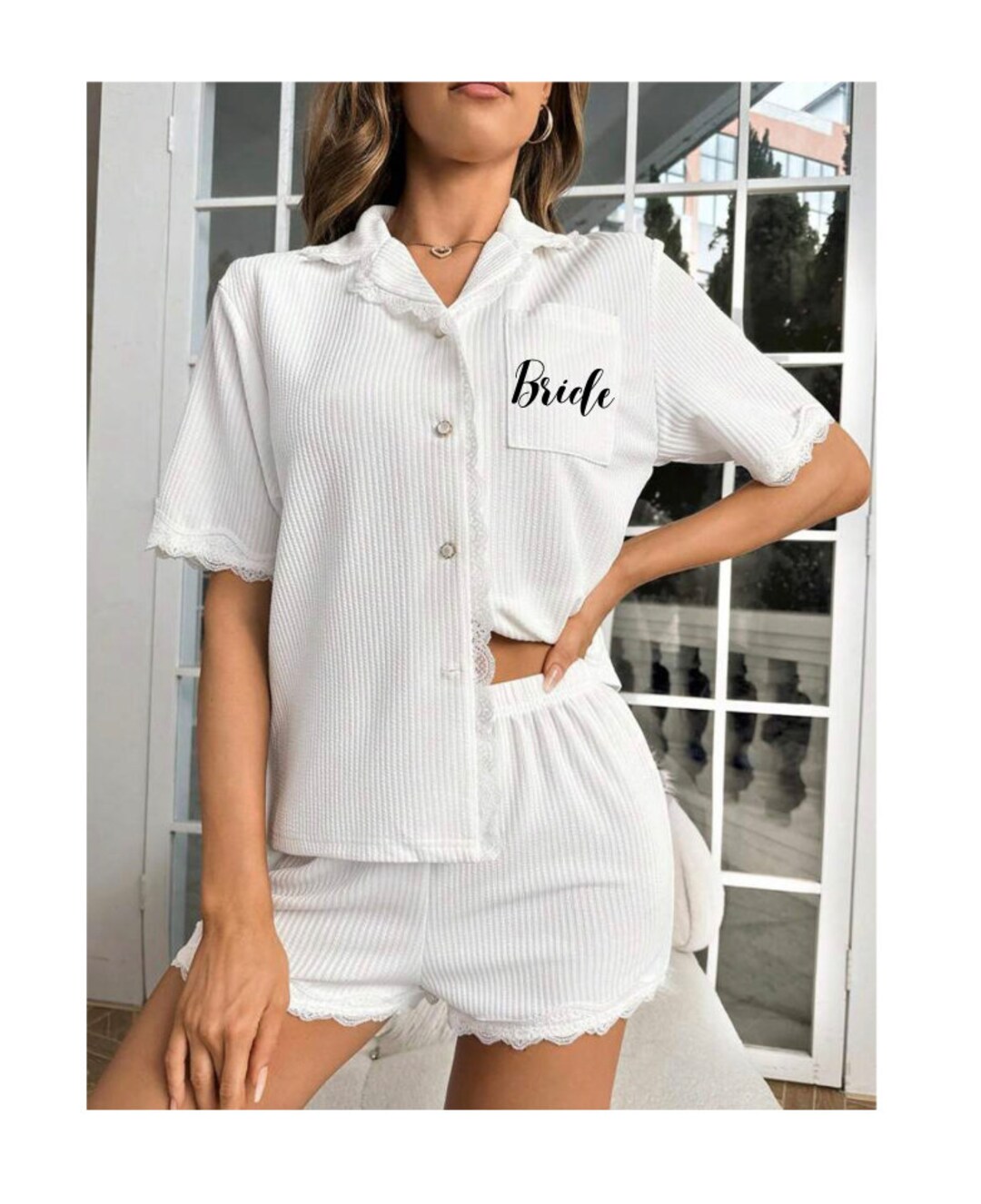 Personalised Pyjamas, Wedding Pyjamas, Bridal Shower Pyjamas, Bride ...