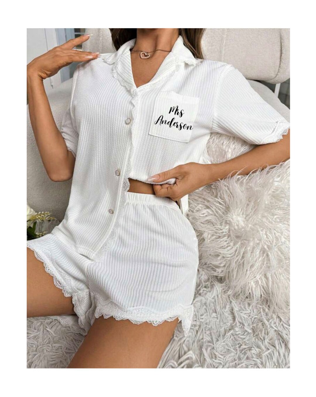 Personalised Pyjamas, Wedding Pyjamas, Bridal Shower Pyjamas, Bride ...