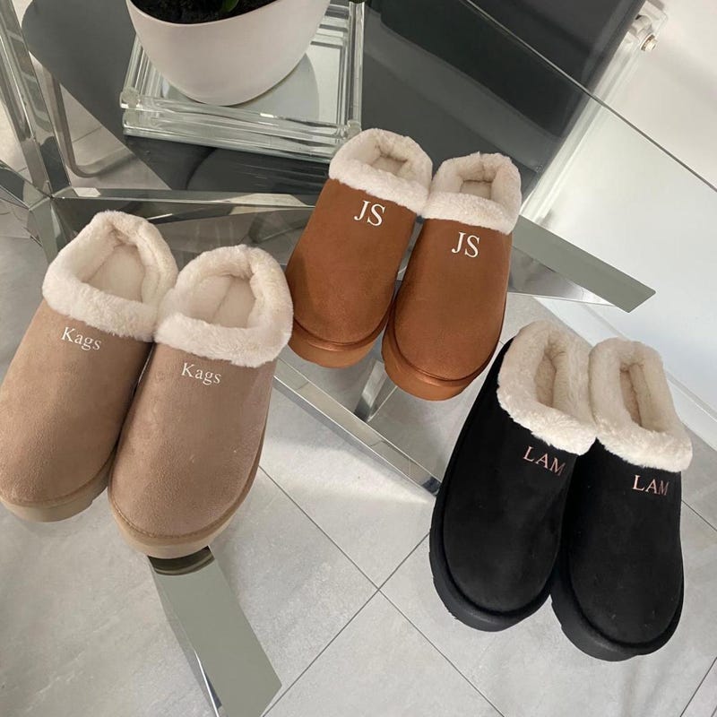 Custom Slippers - Etsy