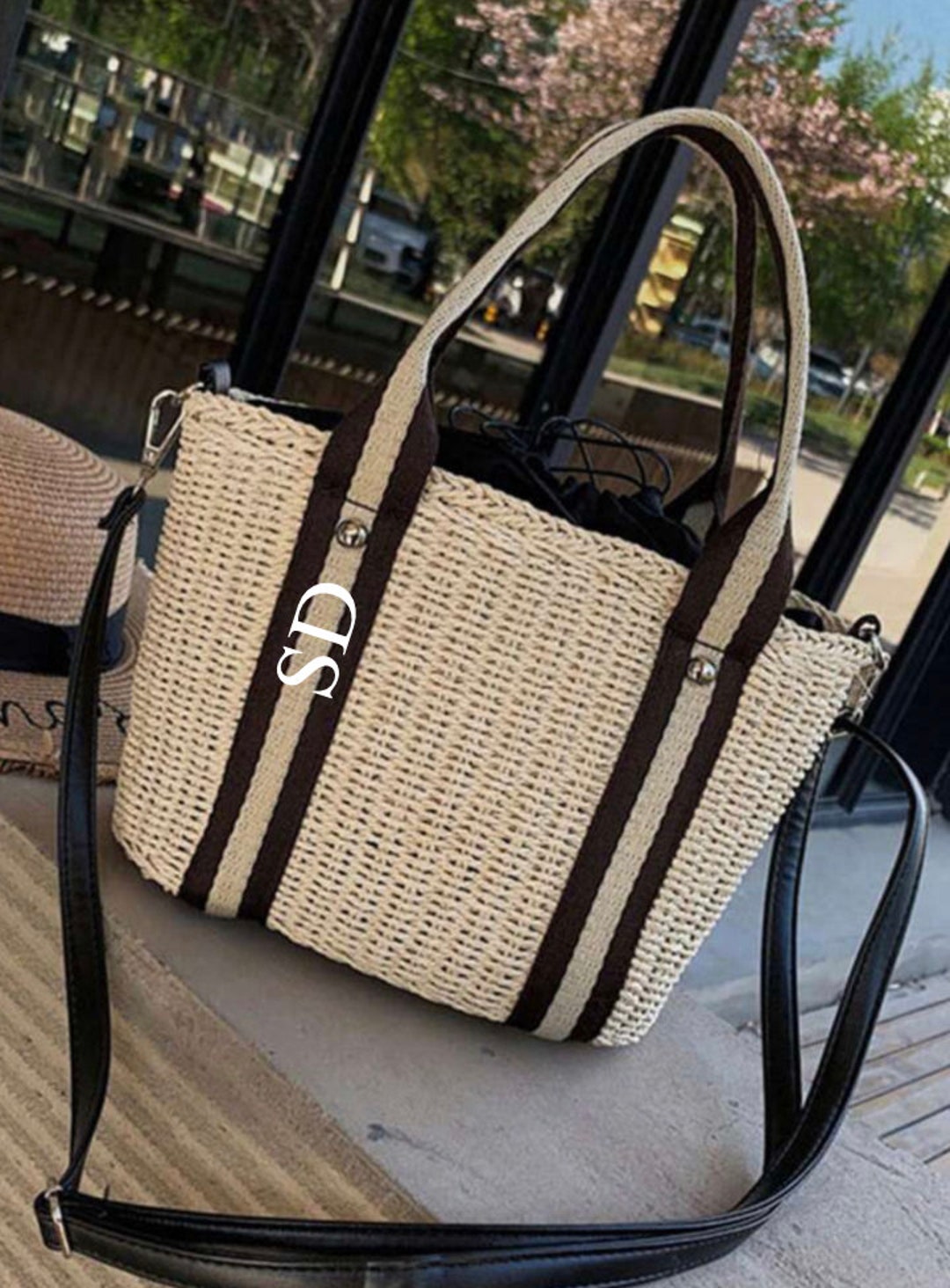 Personalised Crossbody Beach Bag, Women's Handbag, Beach Bag, Custom ...
