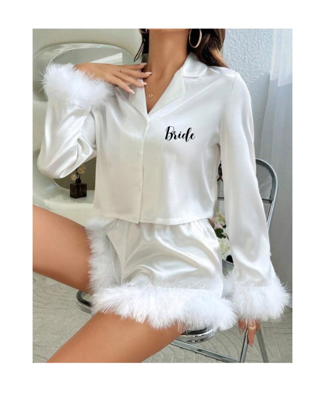 Personalised Pyjamas, Wedding Pyjamas, Bridal Shower Pyjamas, Bride ...