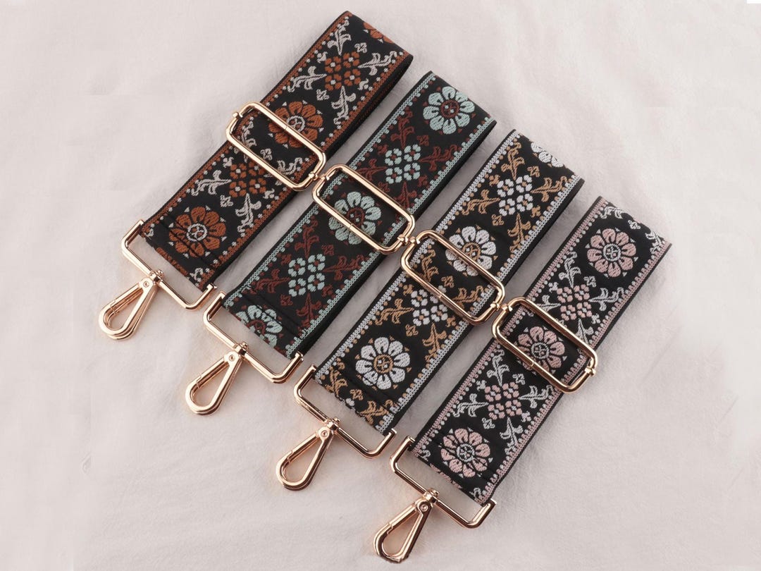 5cm Embroidered Shoulder Strap, Crossbody Strap, Purse Straps ...