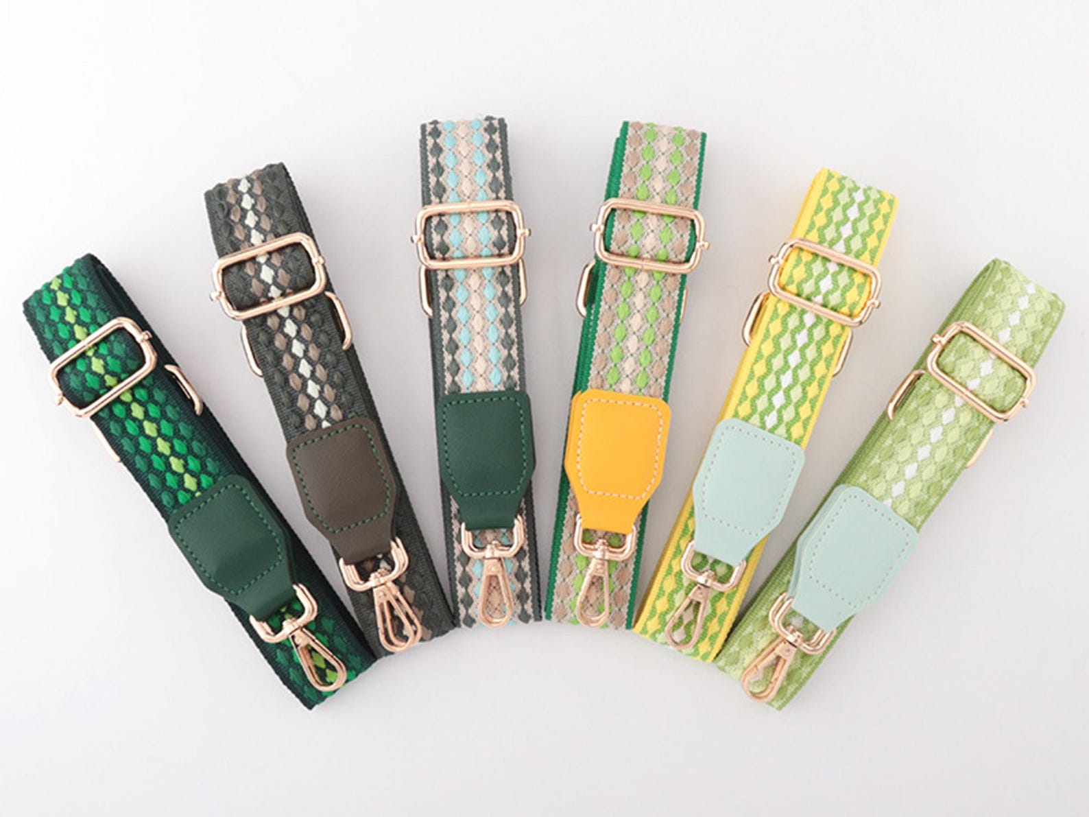 3.8cm Embroidered Shoulder Strap, Crossbody Straps, Purse Straps ...