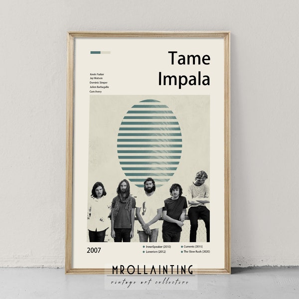 Tame Impala Poster - Etsy