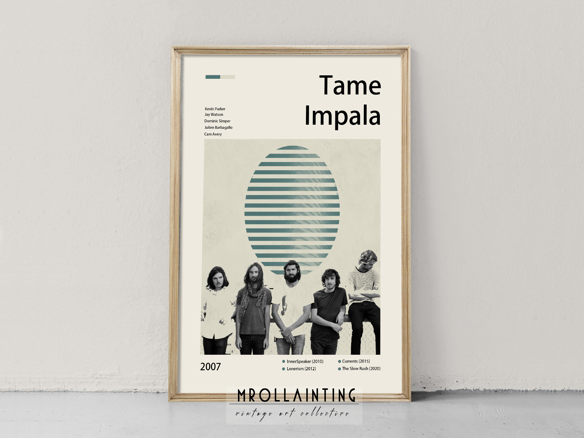 Tame Impala Tame Impala Poster Rock Music Group Music Poster ...