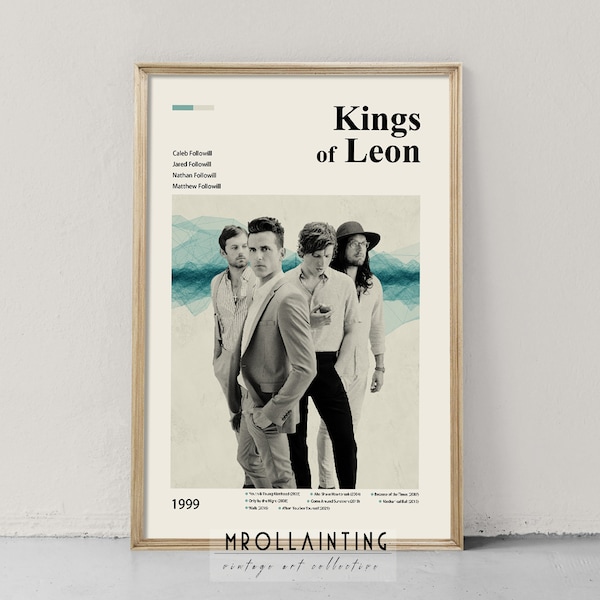Kings of Leon - Etsy