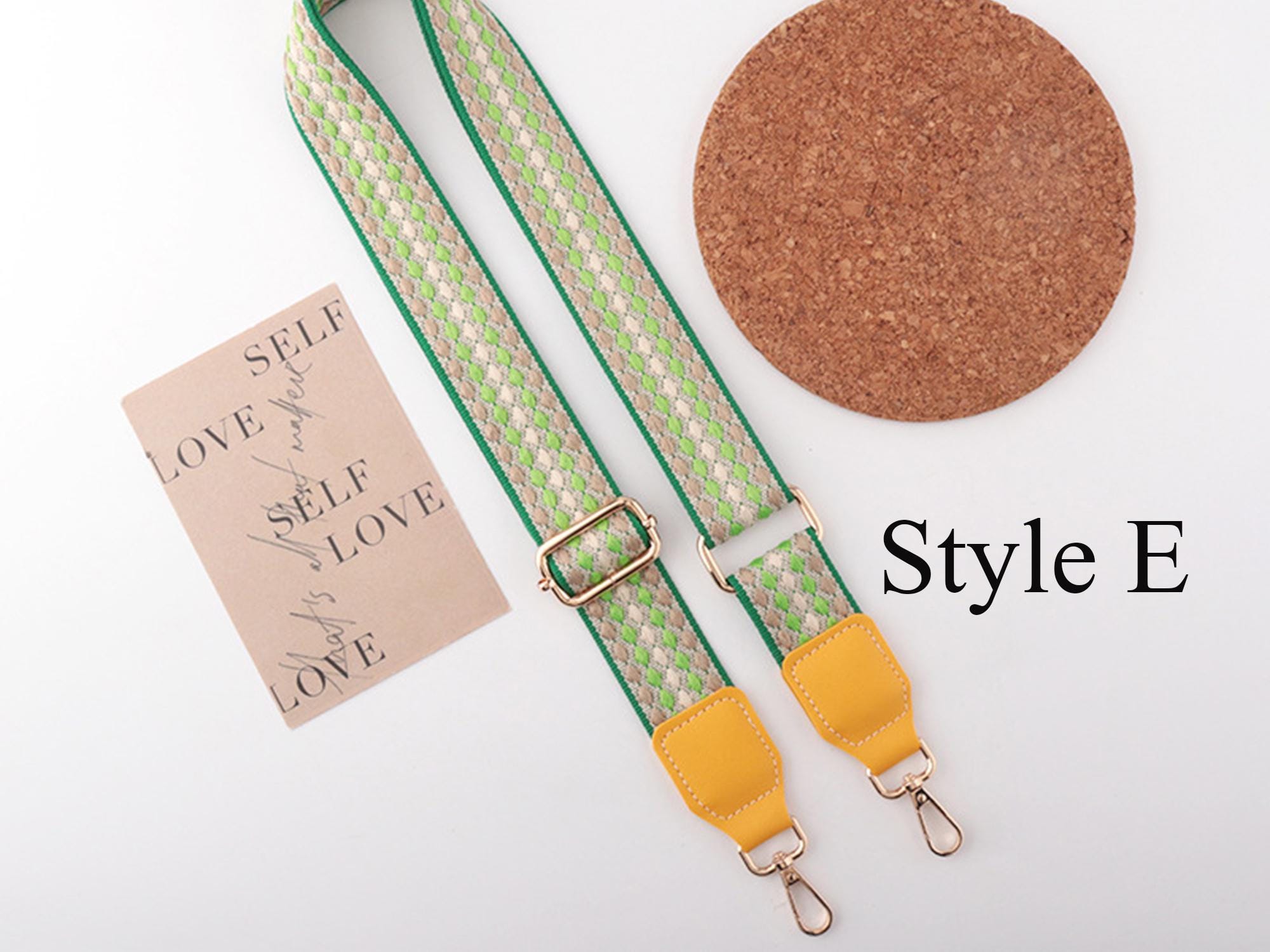 3.8cm Embroidered Shoulder Strap, Crossbody Straps, Purse Straps ...