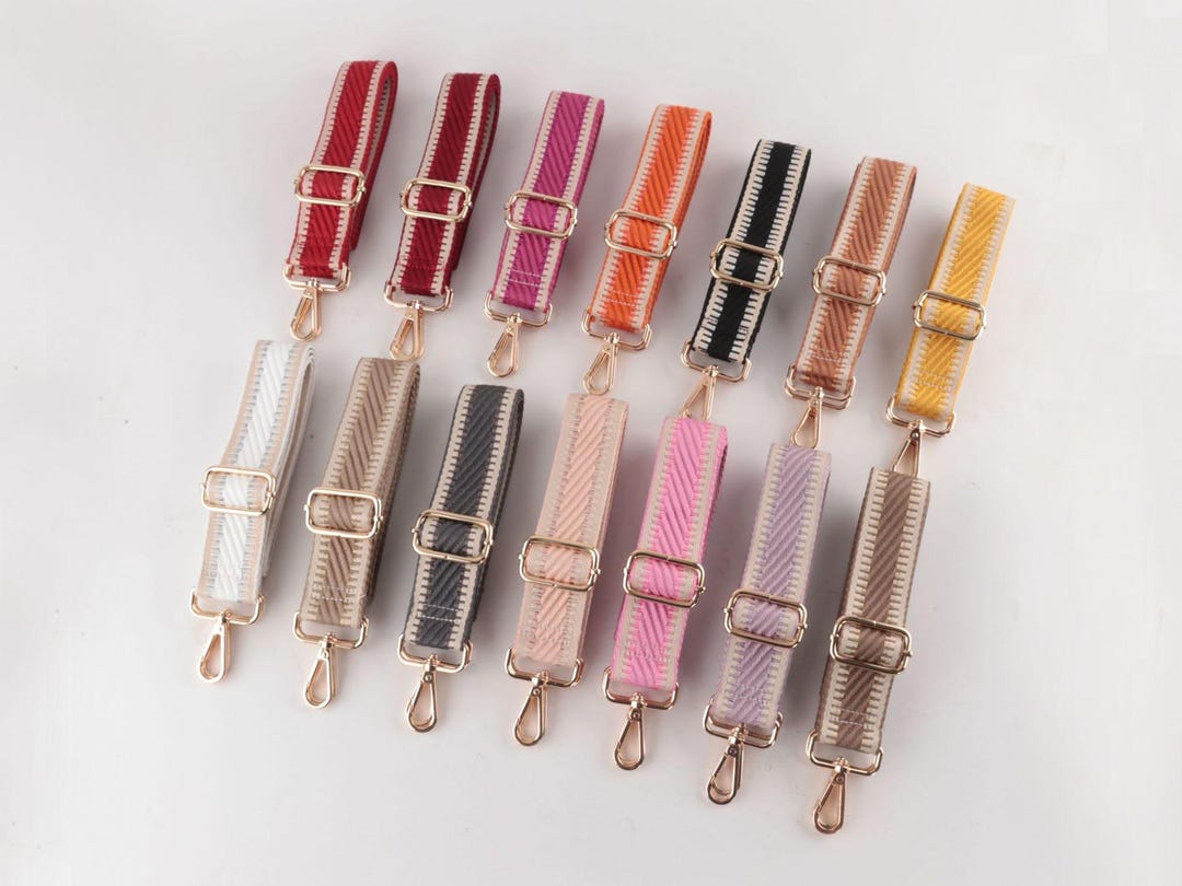 3.8cm Vintage Strip Strap, Purse Straps, Adjustable Crossbody Bag ...