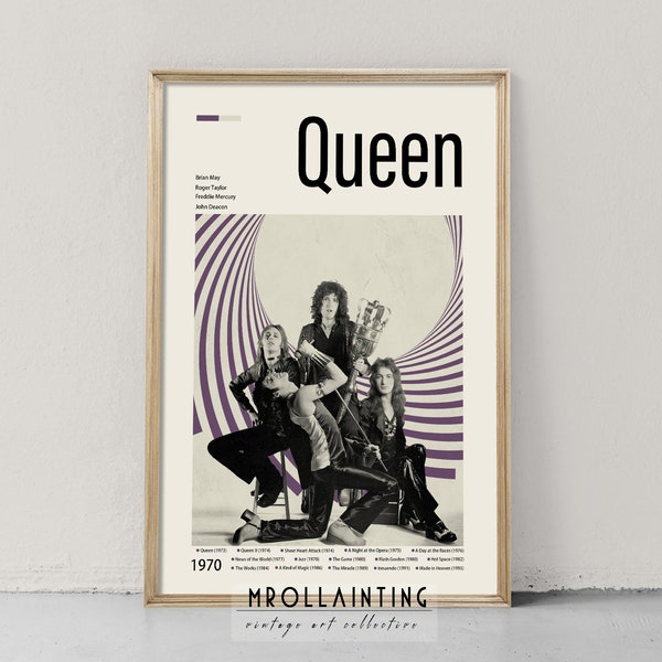 Queen Poster - Etsy