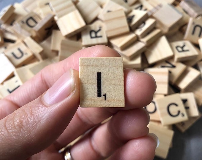 Blank Scrabble Tiles lot of 20 Unmarked - Etsy