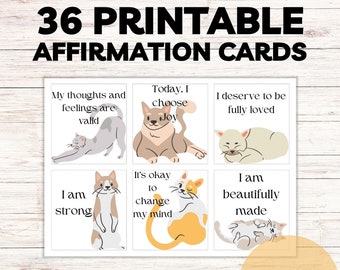 36 Printable Dog Lover Affirmation Cards, Daily Affirmations, Dog ...
