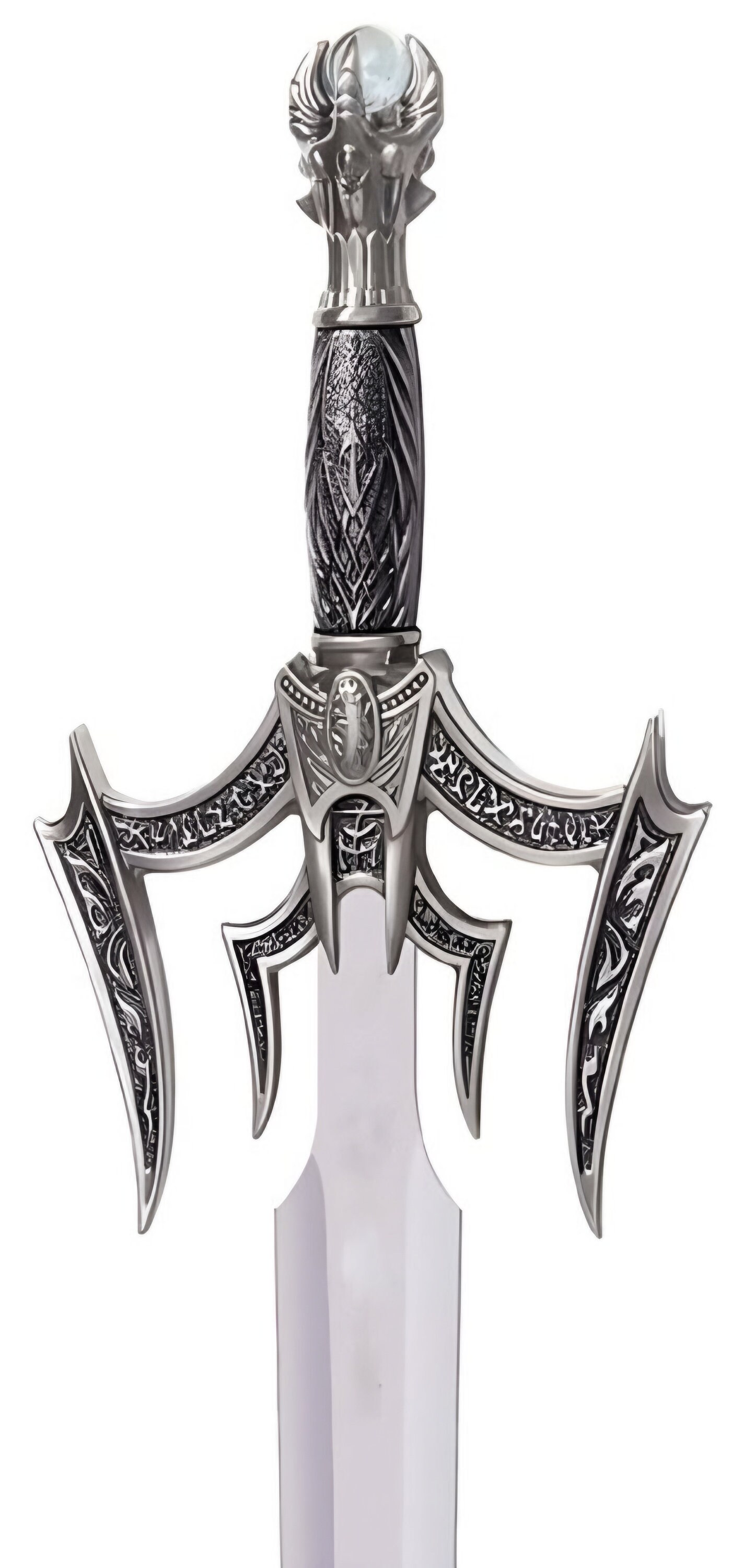 Luciendar Sword of Light Replica With Leather Sheath Stainless Steel ...
