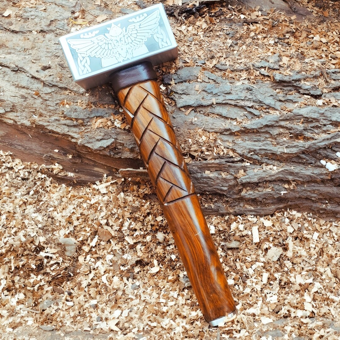 Handcrafted Thor Viking Hammer Unique Gift for Dad - Etsy