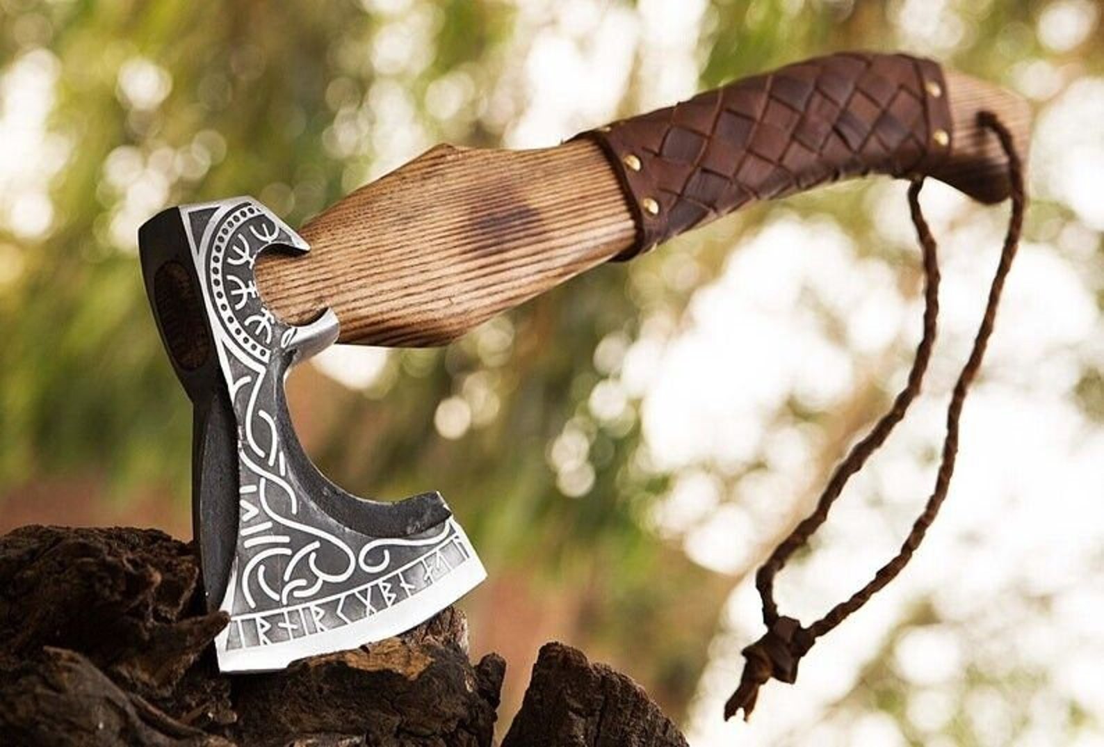 Vikings Axe With Personalized and Engraved Wooden Box Gift - Etsy