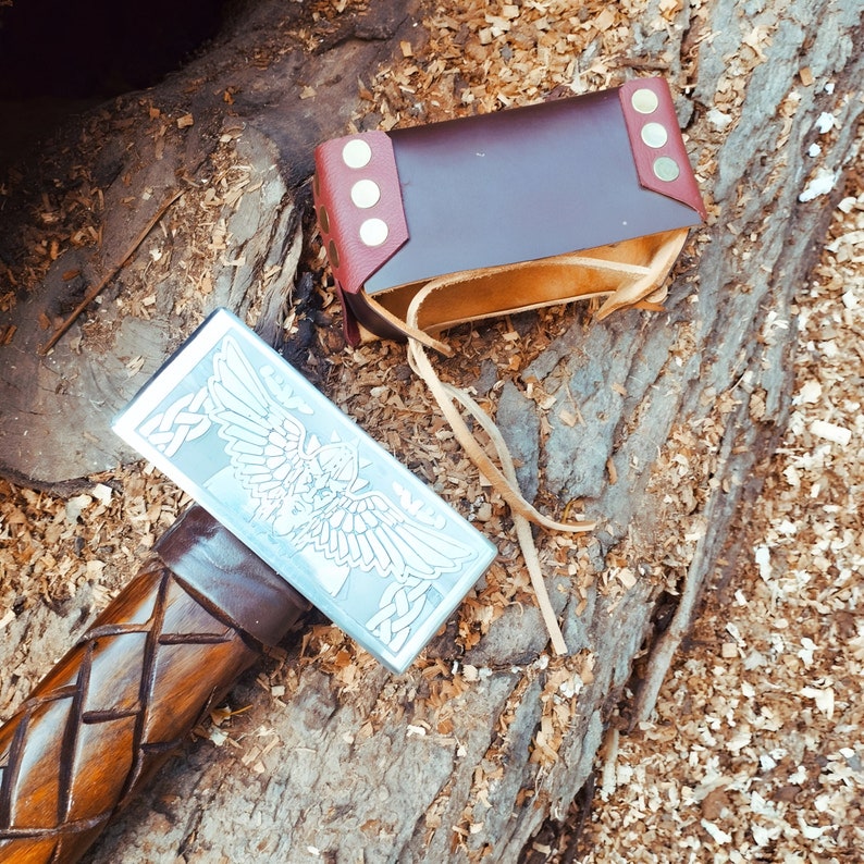 Handcrafted Thor Viking Hammer Unique Gift for Dad - Etsy