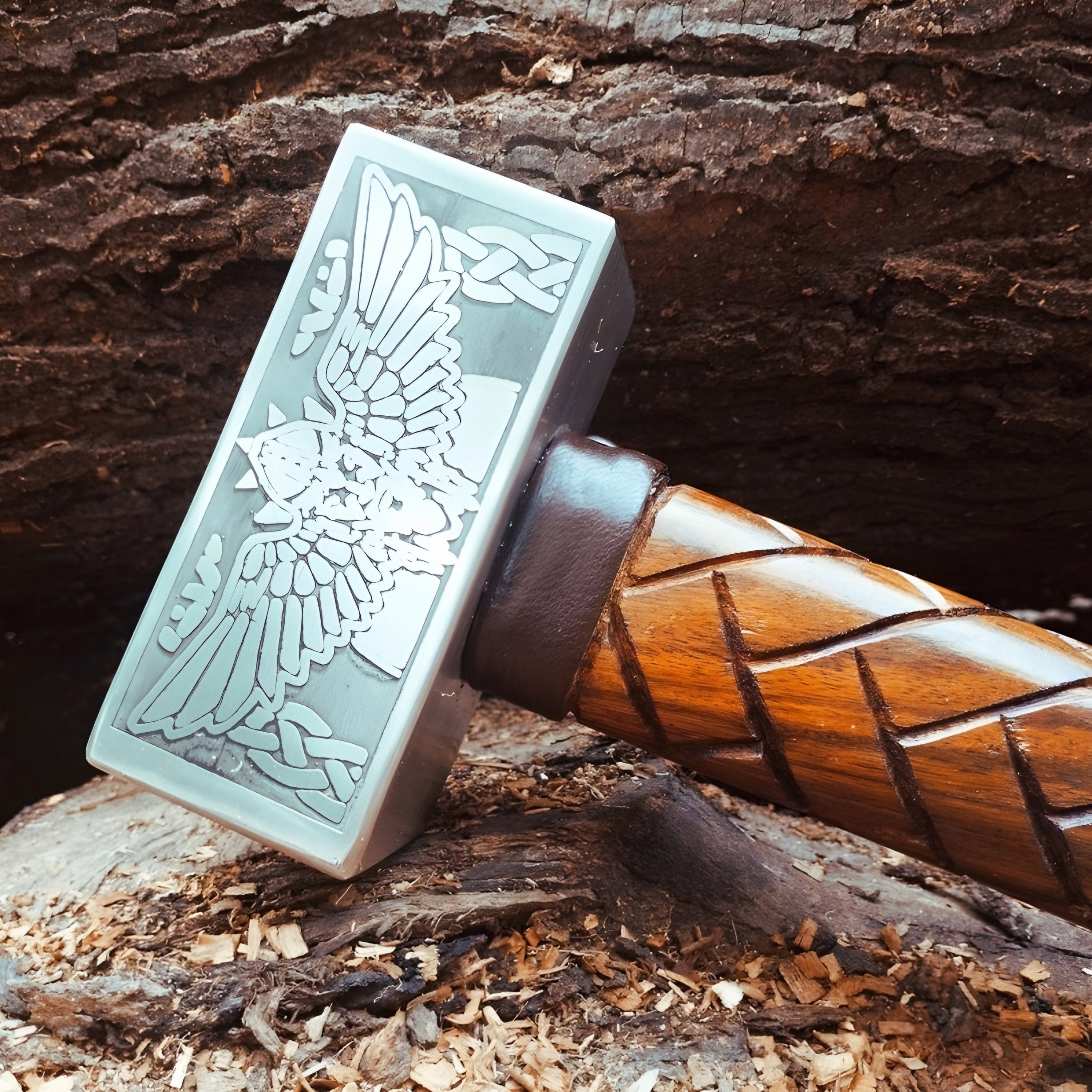 Handcrafted Thor Viking Hammer Unique Gift for Dad - Etsy