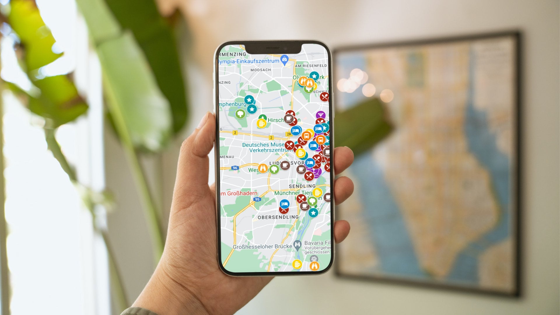 Google Maps Pins Munich - Etsy