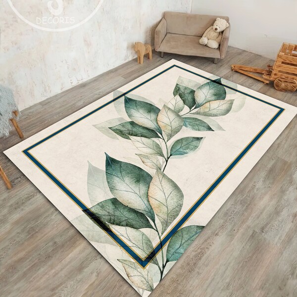 Leaf Rug - Etsy