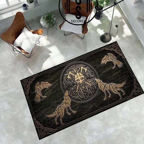 Viking Myth Rug - Etsy