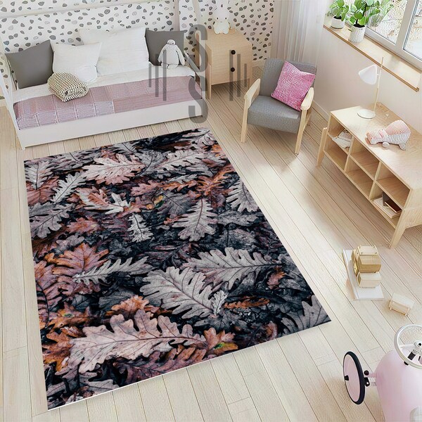 Leaf Rug - Etsy