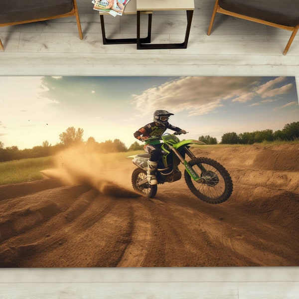 Motorcycle Rug - Etsy