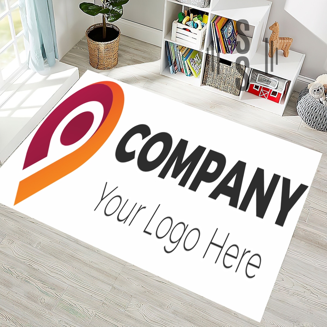 Your Company Custom Special Rug, Your Text Rug, Your Logo, Your Photo ...