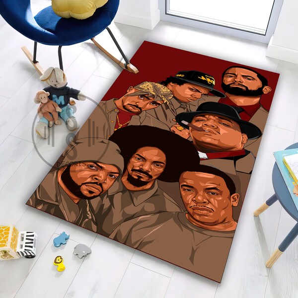 Hip Hop Area Rugs - Etsy UK