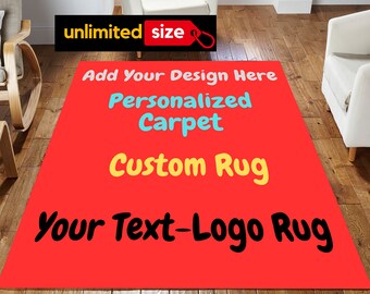 Custom Rug, Custom Image Rugs, Custom Rug With Your Logo, Custom Rug ...