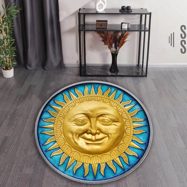 Sun Rug - Etsy